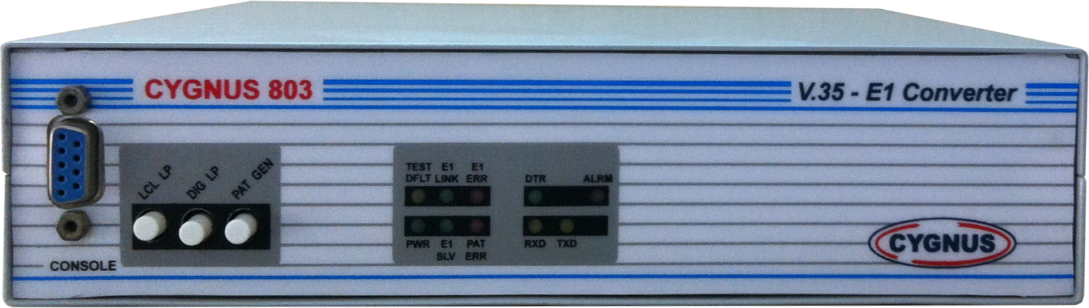 CYGNUS 803 2Mbps V35 to E1 Converter – Cygnus Micro Systems